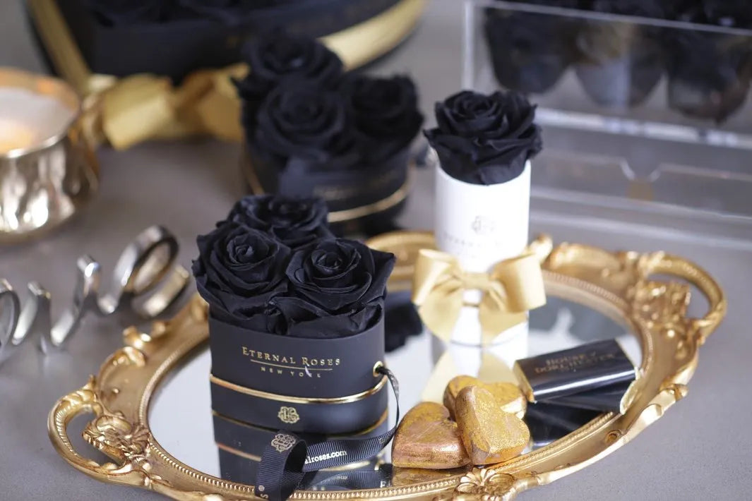 Dark Preserved Botanical Beauty | Unveiling the Secrets of Black Roses ...