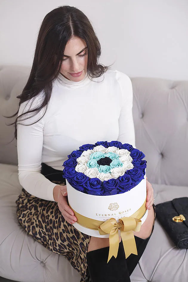 Custom Colored Roses Arrangements - Color Fusion Collection – Eternal ...