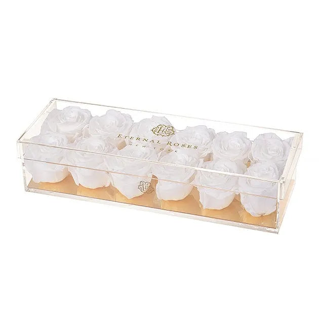 Madison Gold Twelve Roses Gift Box | Eternal Roses – Eternal Roses®